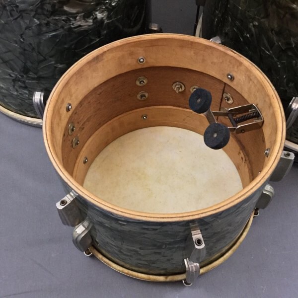 1940s Slingerland Radio King Set – Orange Tag Vintage Drums